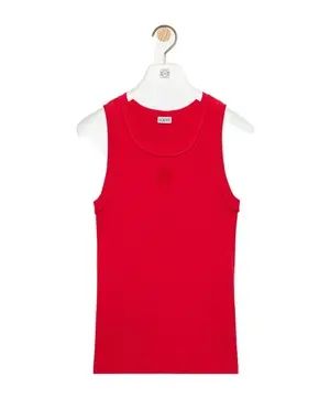 Loewe Crew Neck Vest - Red