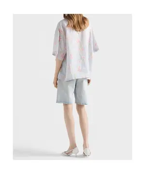Prada Denim Bermudas