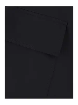 Bottega Veneta Compact Toile Skirt - Double Black