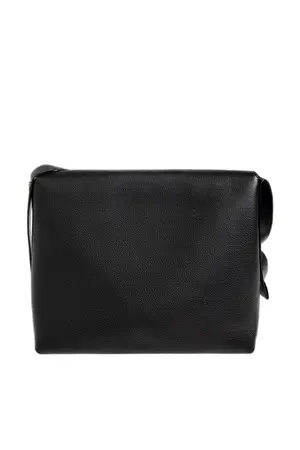 Versace Medusa Biggie Leather Messenger Bag