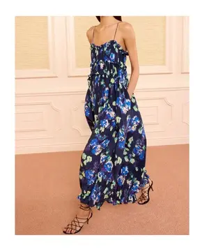 Ulla Johnson Lilac Camisole Silk Dress