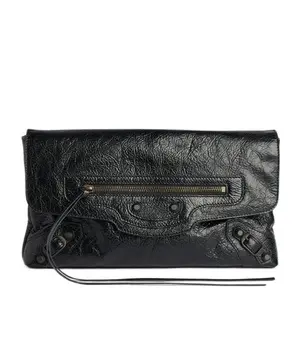 Balenciaga Le City Clutch - Black