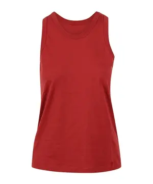 LOULOU STUDIO Crew Neck Vest - Red