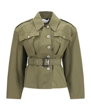 Alexander McQueen Alexander McQueen Cropped Belted Jacket No