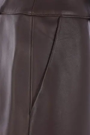 Co Baggy Leather Trousers