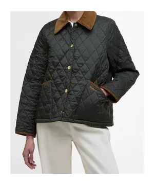 Barbour Icons Cropped Liddesdale Quilted Jacket
