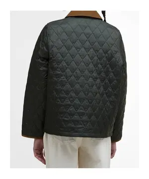 Barbour Icons Cropped Liddesdale Quilted Jacket