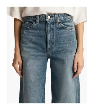 Khaite Dane Wide-leg Jeans - Indigo