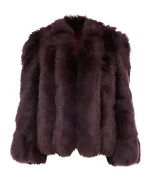 Chloé Oversized Shearling Short Coat