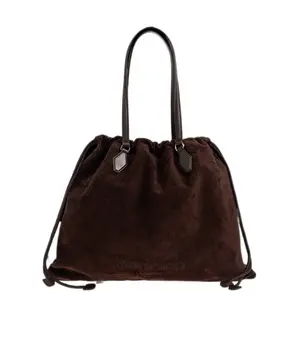 JIMMY CHOO Drawstring Large Tote Bag