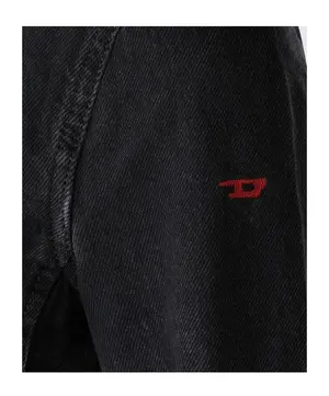 DIESEL® De Mornin Fitted Denim Jacket - Black