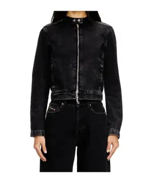 DIESEL® De Mornin Fitted Denim Jacket - Black