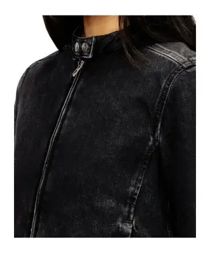 DIESEL® De Mornin Fitted Denim Jacket - Black