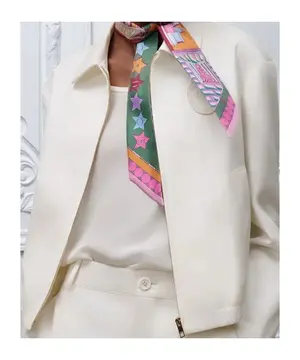 Dior Printed Twilly Scarf