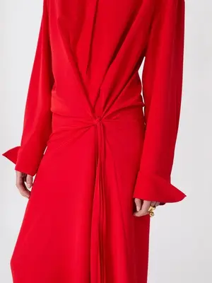 Sportmax Long Sleeve Dress