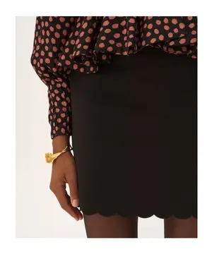 Chloé Scalloped Mini Skirt