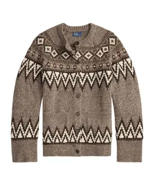 Polo Ralph Lauren Fair Isle Jacquard Cardigan
