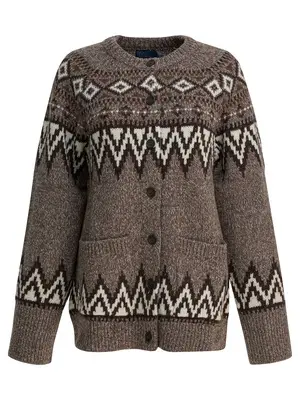 Polo Ralph Lauren Fair Isle Jacquard Cardigan