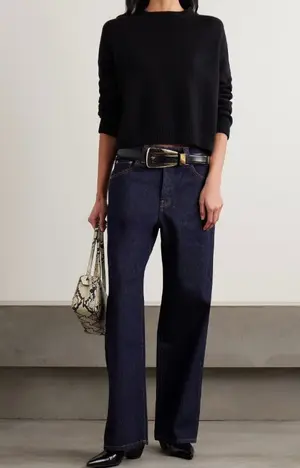 Khaite Wide Leg Jeans - No