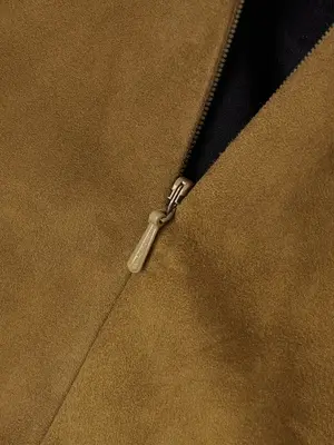 Khaite Suede Mini Skirt - Tan