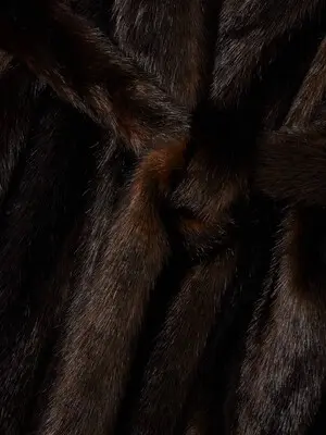Magda Butrym Belted Plush Coat