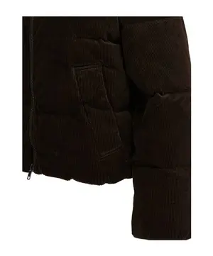 Polo Ralph Lauren Logo Embroidered Padded Corduroy Jacket