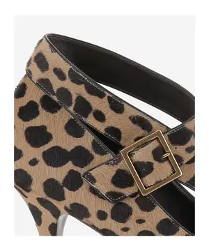 Khaite 85mm Sloan Printed Pumps
