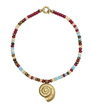 Rixo Parma Necklace With Semi-precious Stones - Multi