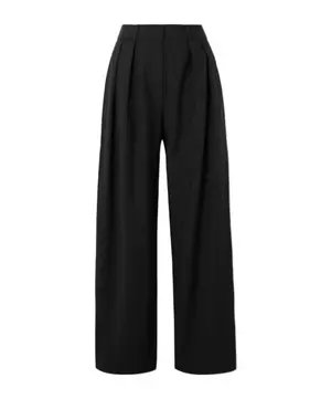 THE FRANKIE SHOP Ripley Pleated Wide-leg Trousers