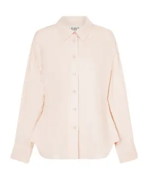 RÓHE Silk Twill Long-sleeved Shirt