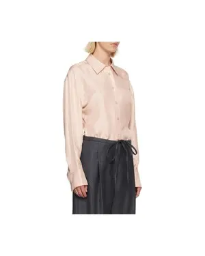 RÓHE Silk Twill Long-sleeved Shirt