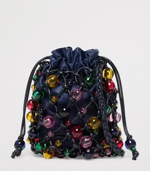 Marina Rinaldi Embellished Bucket Bag
