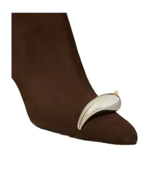 Tory Burch Pierced Heeled Ankle Boots