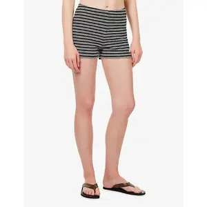 TALA Stripe Knitted Shorts