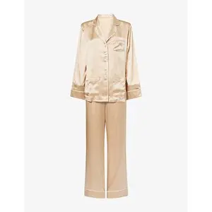 Olivia Von Halle Coco Silk Pyjama Set