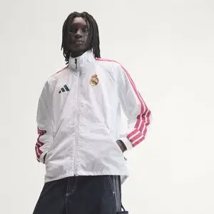 Adidas Real Madrid Home Anthem Jacket By - White