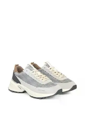 Calvin Klein Mesh Panelled Lace Up Sneakers