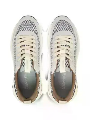 Calvin Klein Mesh Panelled Lace Up Sneakers