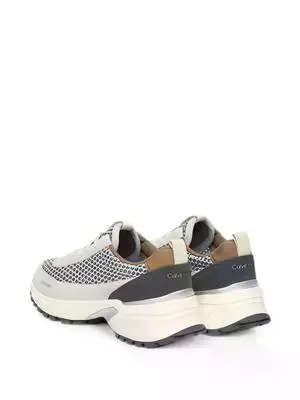 Calvin Klein Mesh Panelled Lace Up Sneakers