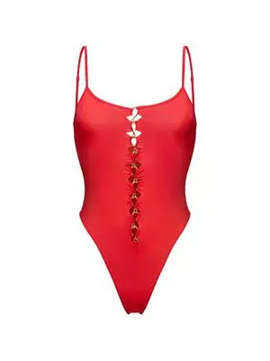 KOROBEYNIKOV Bodysuit With Pierced Detailing