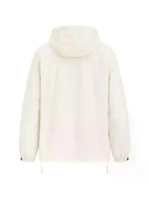 Armani Exchange Crinkled Logo Patch Parka