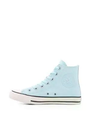 CONVERSE All-star Floral-embroidered Hi-top Sneakers
