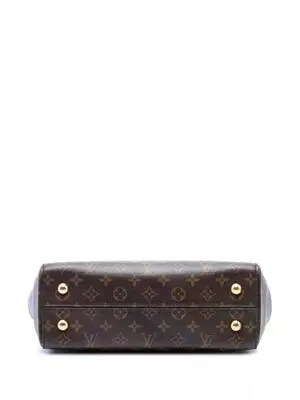 LOUIS VUITTON Monogram Canvas Cluny Mm Satchel - Brown