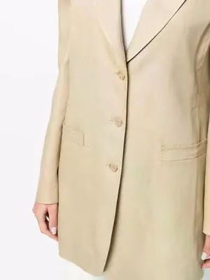 Alberta Ferretti Longline Single-breasted Blazer