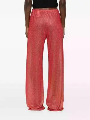 Oseree Lumière Drawstring Wide-leg Trousers