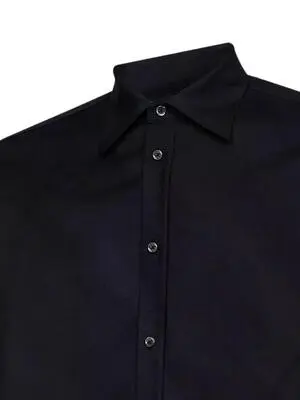 JIL SANDER Pointed-collar Rounded-hem Shirt