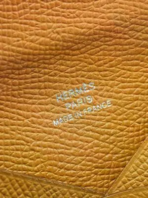 Hermès 2020 Calvi Epsom Coin Purse - Neutrals