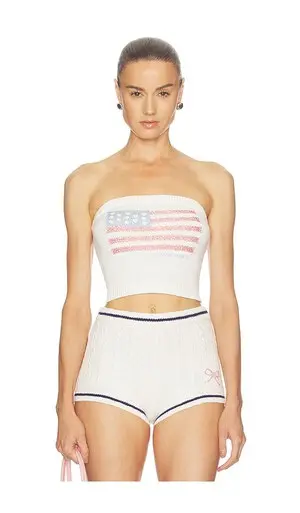 LoveShackFancy Deserae Tube Top