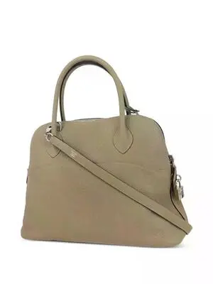 Hermès Bolide 31 Leather Handbag - Neutrals