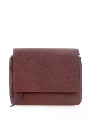 GIANNI CHIARINI Three Hammer Leather Shoulder Bag - Red